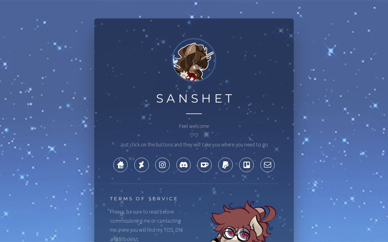 Welcome! [sanshet.carrd.co]